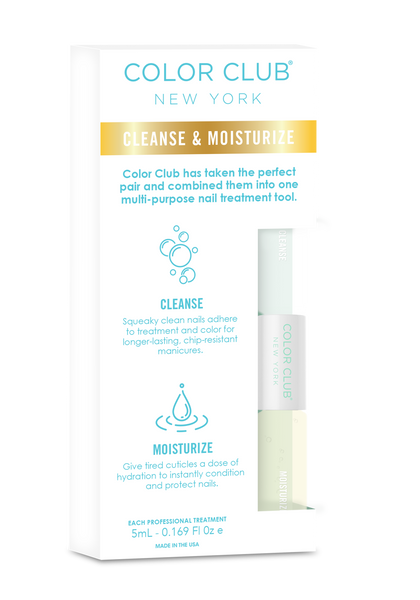 Cleanse + Moisturize, Before & After Treatment Duo – Color Club